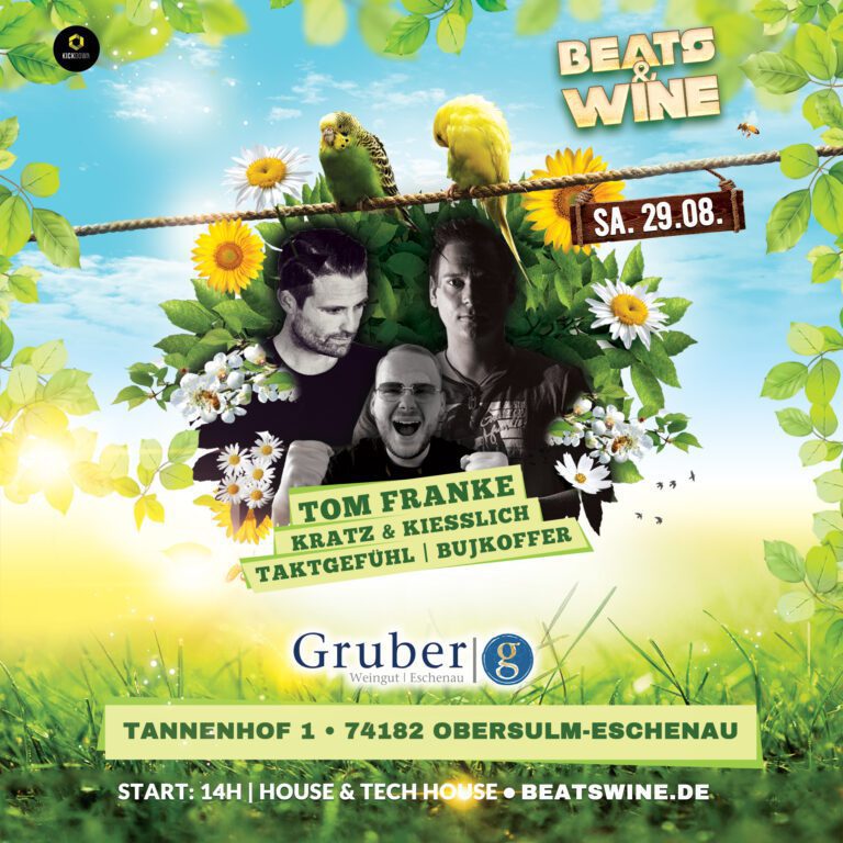 Beats & Wine | Festival, Weingut & Boot Events